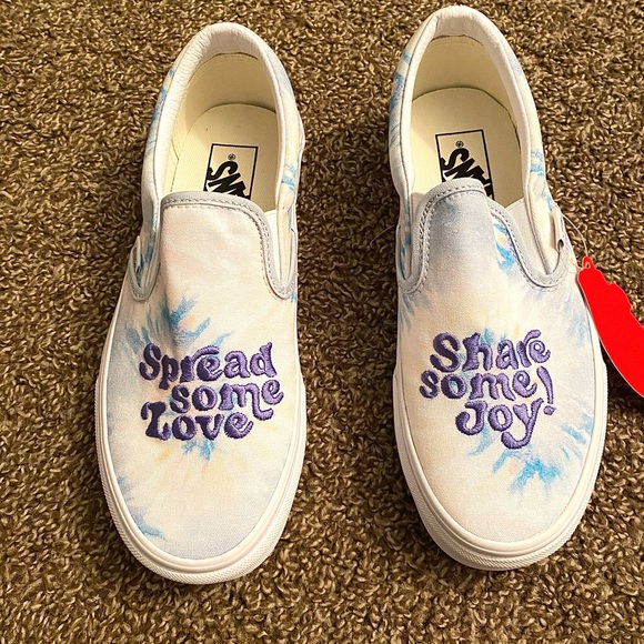 Vans | Shoes | Vans Iconic Tiedye Slipon Shoes | Poshmark